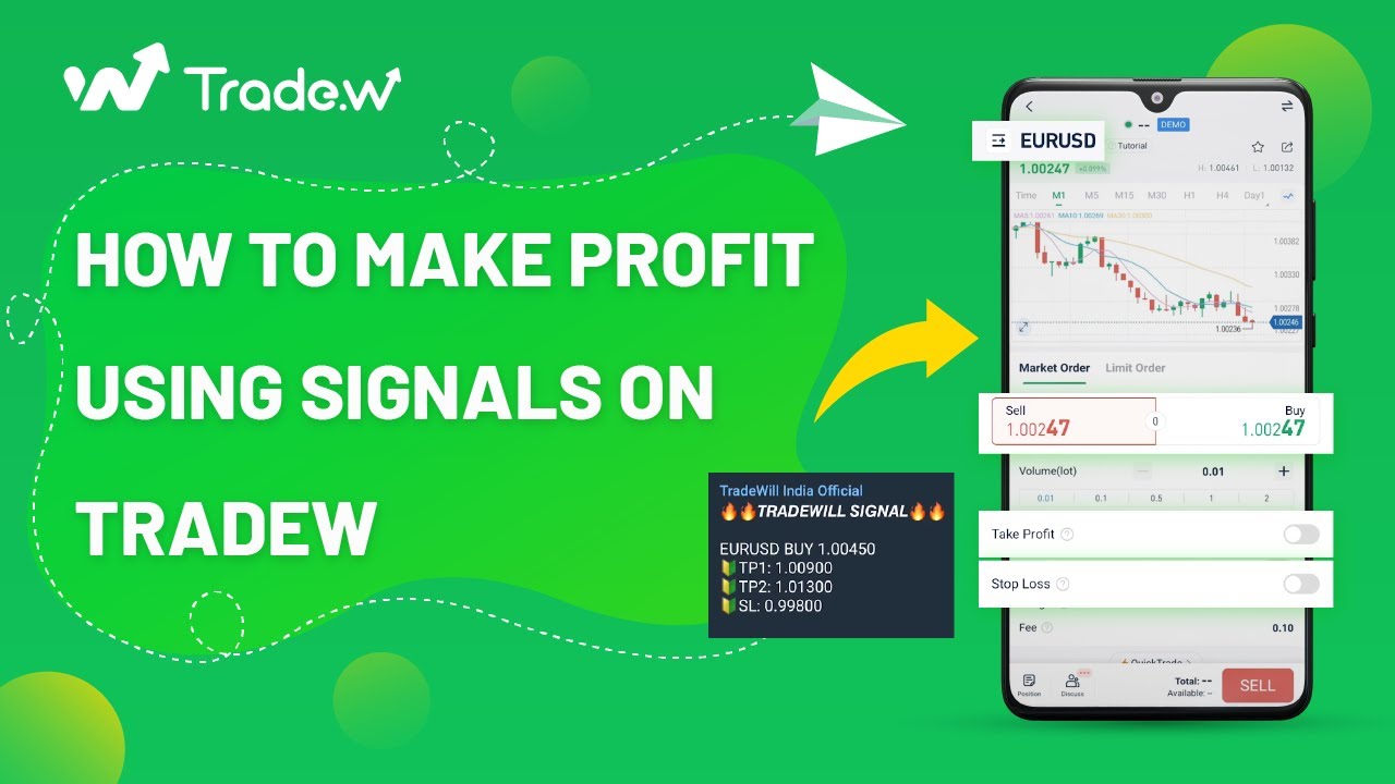 SIGNALS GUIDE - How To Use TradeW Profitable Signals - YouTube