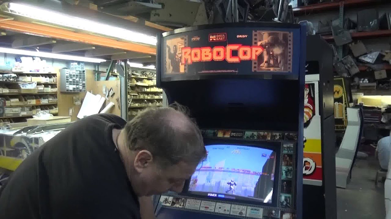 #663 Data East ROBOCOP Arcade Video Game-Dedicated Cabinet -TNT ...