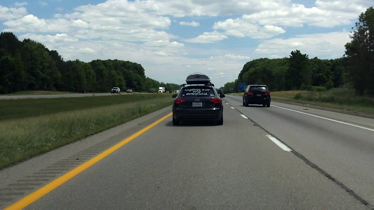 Interstate 90 - Ohio (Exits 212 to 218) eastbound - YouTube