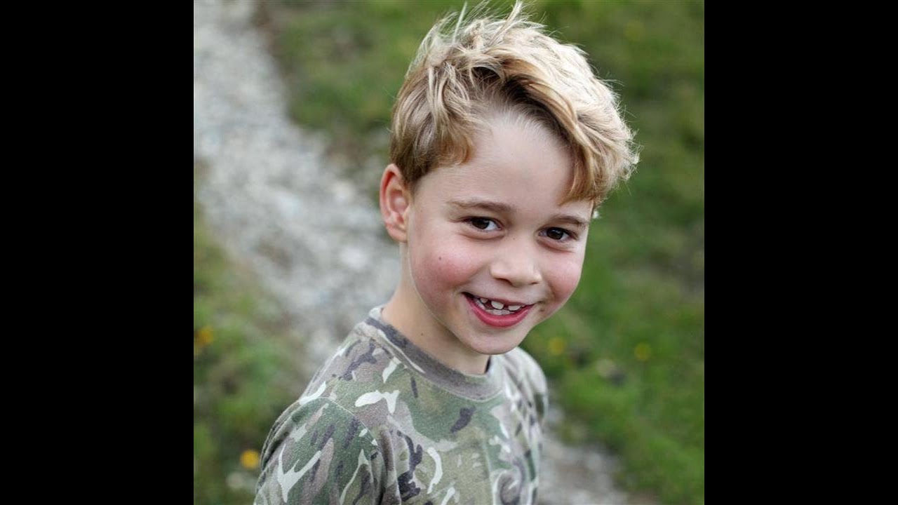 New photos of Prince George released to mark 7th birthday - YouTube