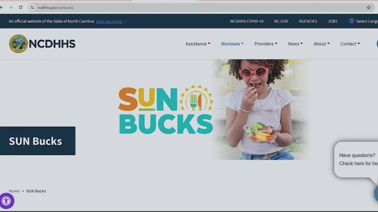 USDA to assist families with 'sun bucks' through the summer - YouTube