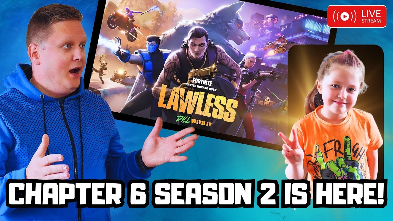 🔴 *LIVE* FORTNITE CHAPTER 6 SEASON 2 IS HERE! CHECKING WHAT'S NEW ...