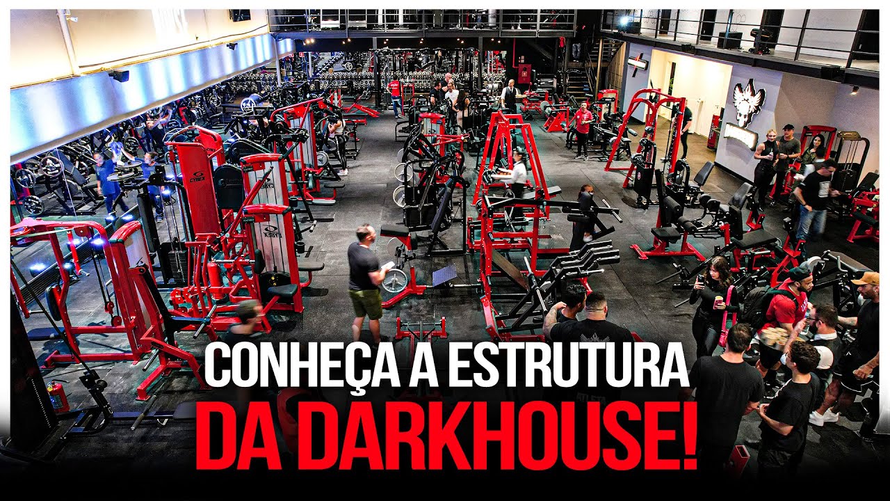 INAUGURAMOS A DARKHOUSE!! *conheça toda estrutura* - YouTube