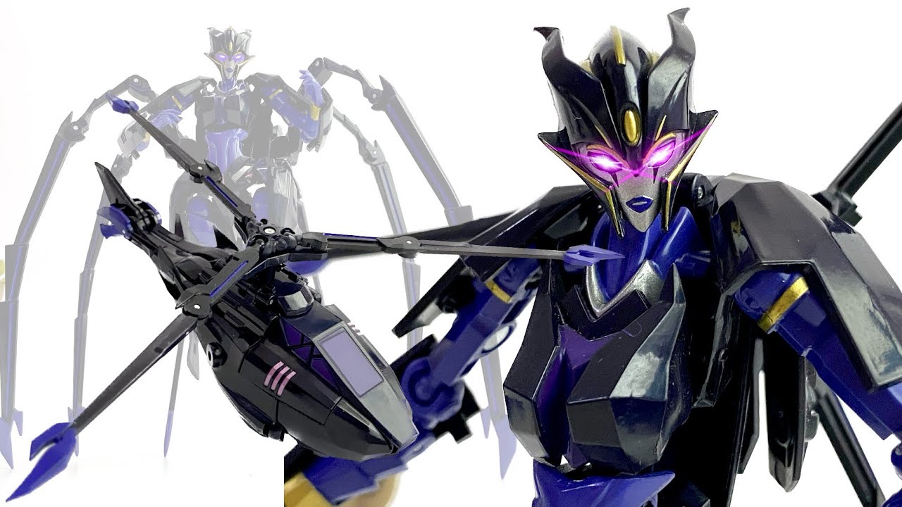 APC Toys: NIGHT COUNTESS - Transformers Prime AIRACHNID - YouTube