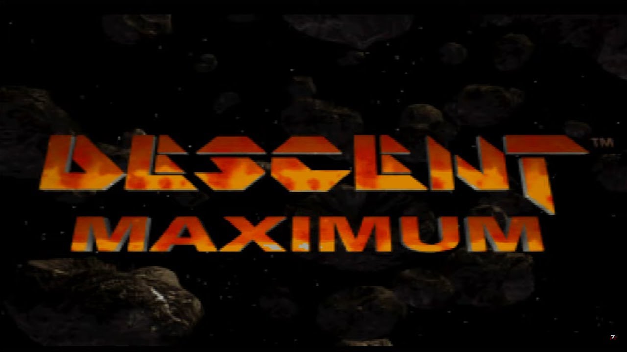 Descent Maximum - [ Playstation ] - Intro & Gameplay - YouTube