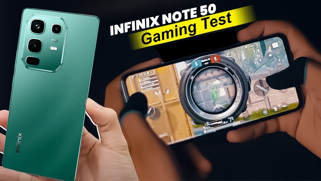 Infinix note 50 Pubg test | GYRO " GRAPHICS " SCREEN RECORDING ...