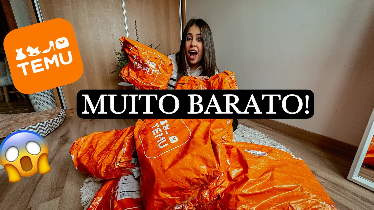 TUDO O QUE COMPREI NA TEMU PORTUGAL (600 EUROS DE PRODUTOS) temu haul ...