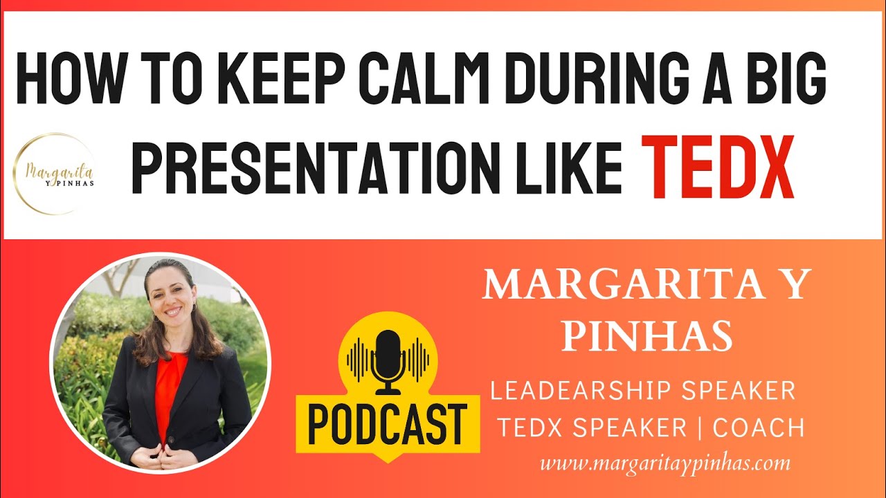 How to stay calm during Public Speaking | TEDx presentation ...