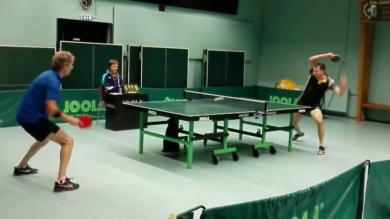Good old master Ronald Rijsdorp vs Hugo Beute, verdediger vs aanvaller ...