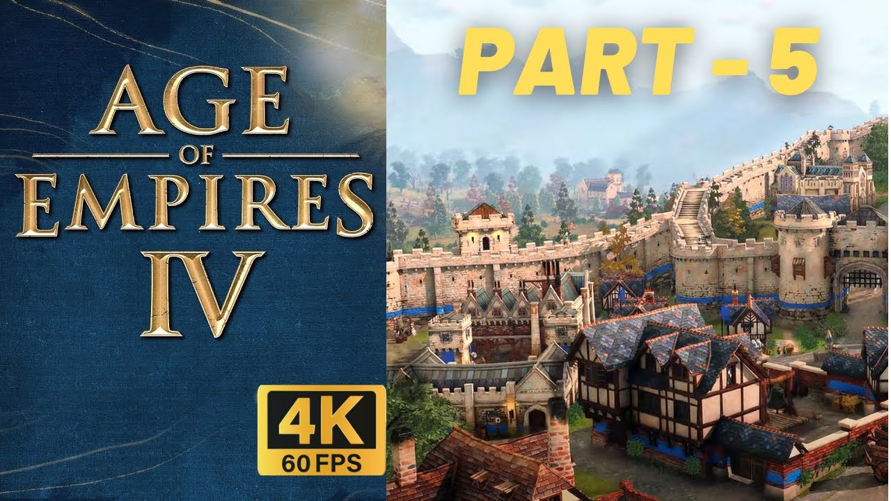 AGE of Empires 4 Campaign Conquer Bremule Battle Full Gameplay AOE İV - YouTube