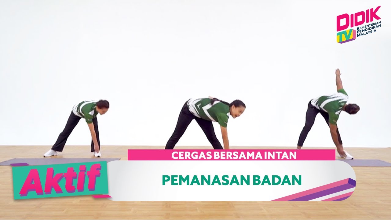Aktif (2021) | Cergas Bersama Intan - Pemanasan Badan - YouTube