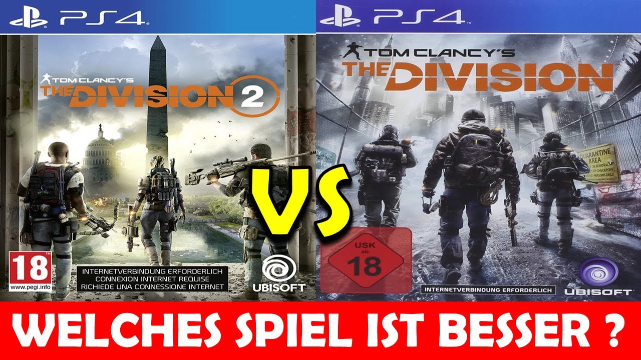 The DIVISION 2 vs The DIVISION 1 im Jahr 2023 | WELCHES SPIEL ist ...