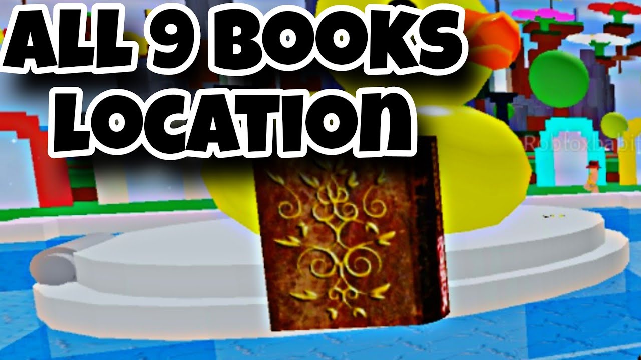How to Find All 9 Books location in Roblox The Classic | Buried ...