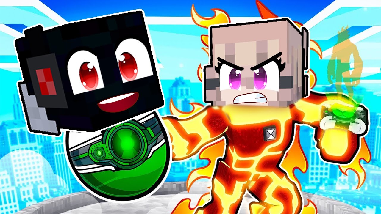 Adi e *BEBE BEN TEN* in minecraft?! - YouTube