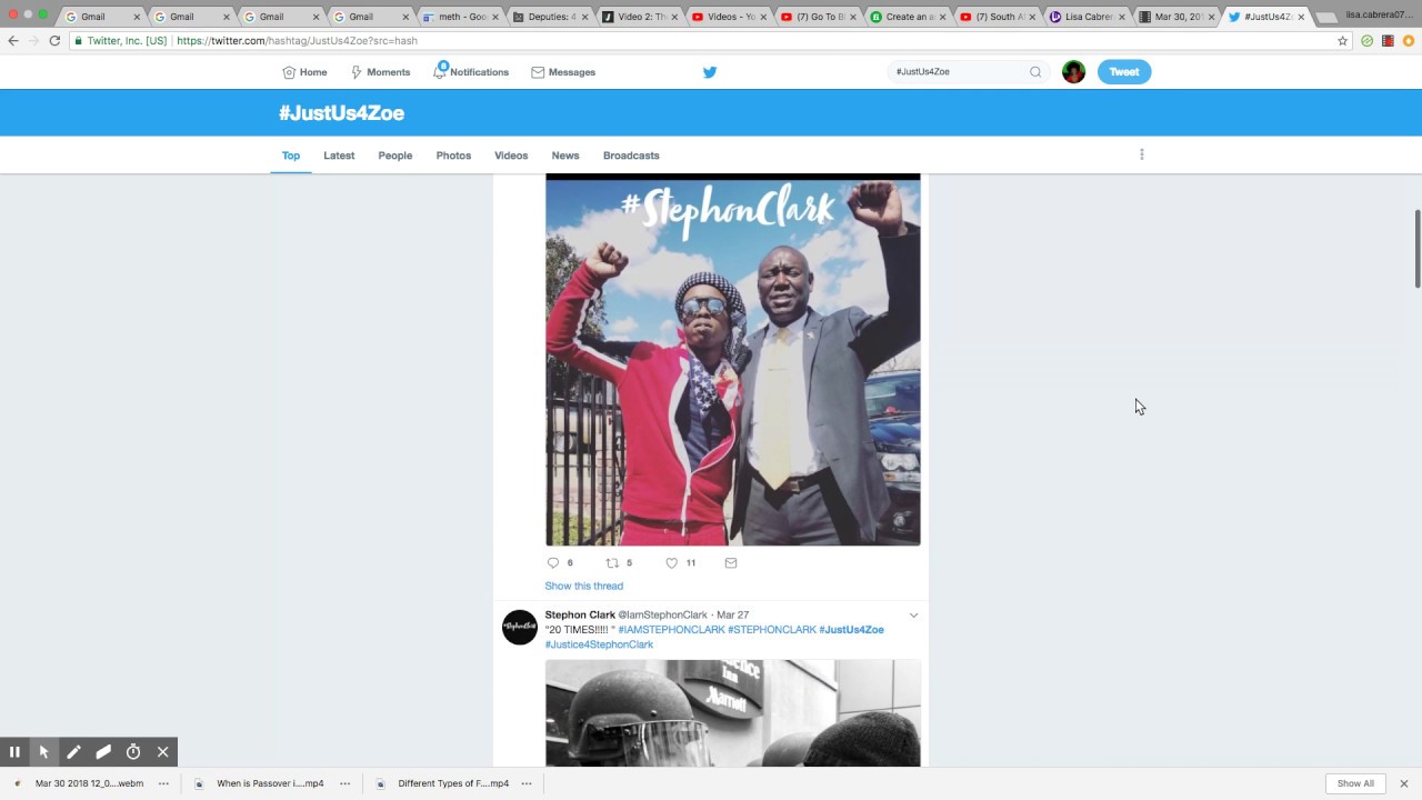 Here Is Where I Stand On Stephon Clark's Tweet - YouTube