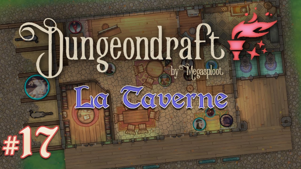 #jdr #dungeondraft #map : Création de maps #17 La Taverne Gourmande ...