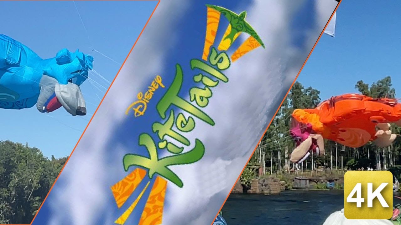 Disney KiteTails: The Jungle Book 4K Kite Show - YouTube