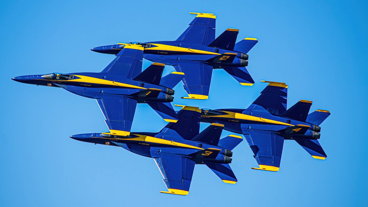 US Navy Blue Angels @ 2022 NAS Jacksonville Airshow - YouTube