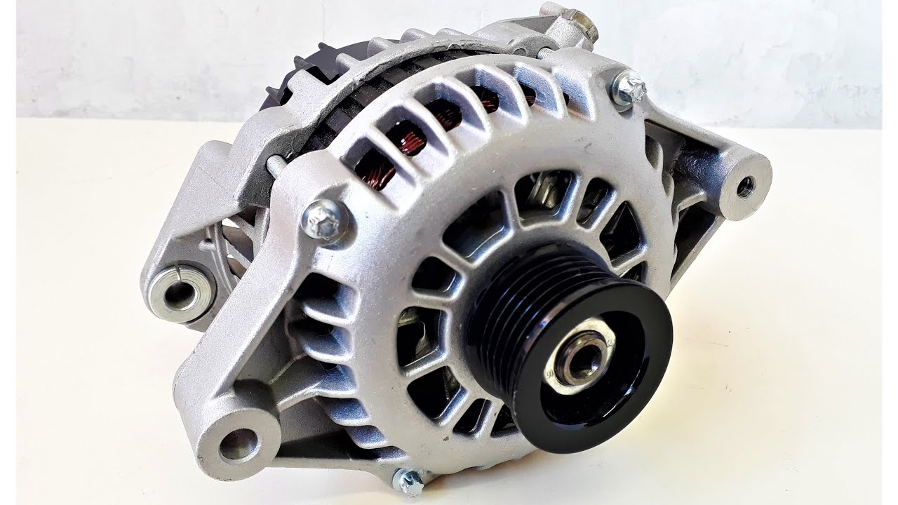 Como funciona un alternador y como usarlo de generador sin modificarlo ...
