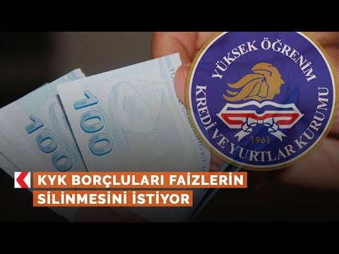 KYK borçluları faizlerin silinmesini istiyor