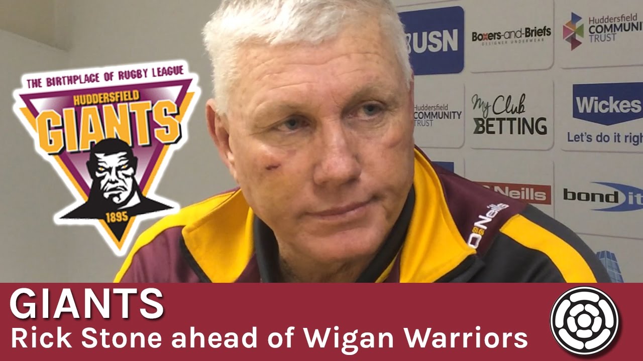 Rick Stone on how to improve ahead of Wigan Warriors - YouTube