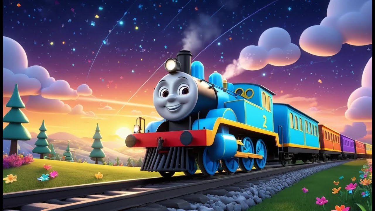 Night Train Song – Count the Stars on the Journey! | Fun Train Song for ...