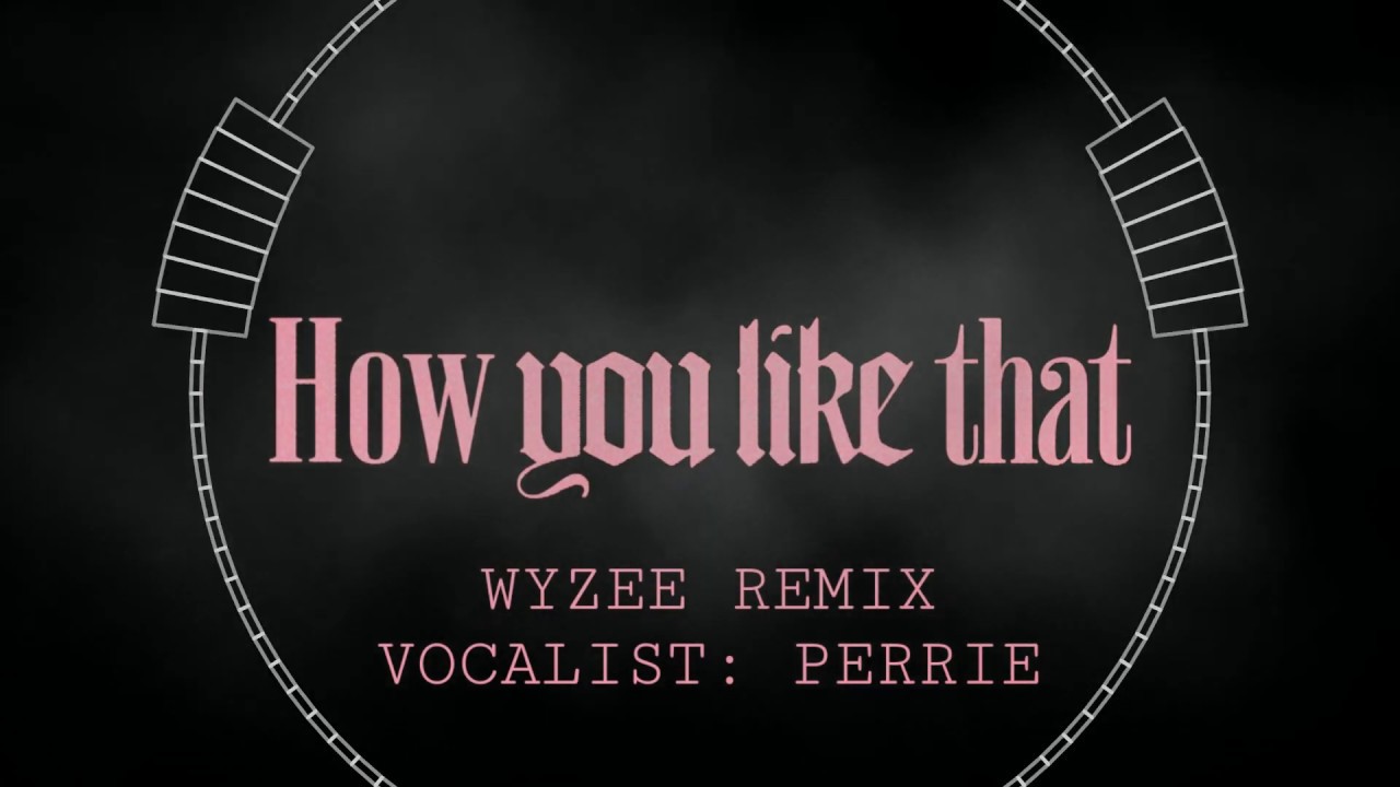 How You Like That (Wyzee Remix) - YouTube