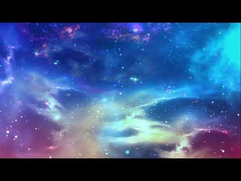 Colorful Particle Cloud Starry Sky LED Background Video