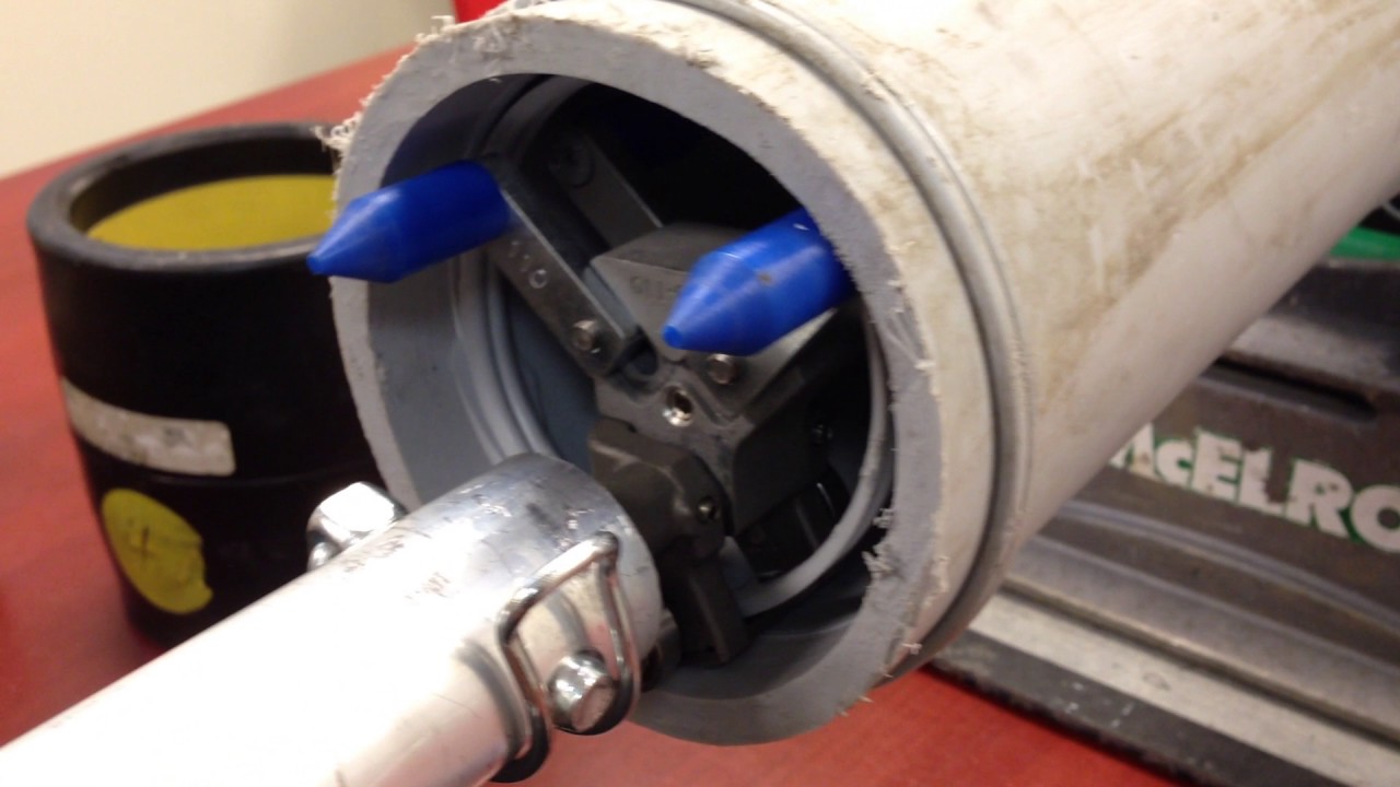 TRIC Tools shop demo of 4" Ritmo internal debeader - YouTube