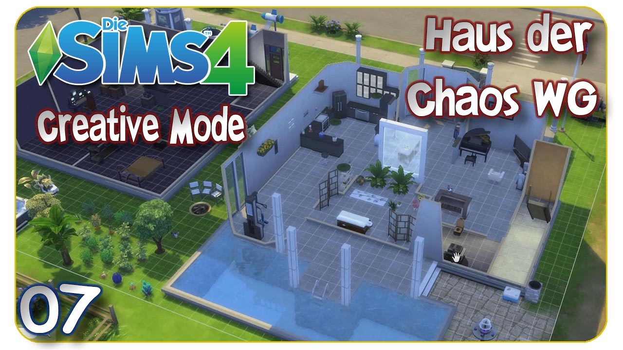 Die Sims 4 - Creative Mode: Haus der Chaos WG #07 Das Nötigste steht ...