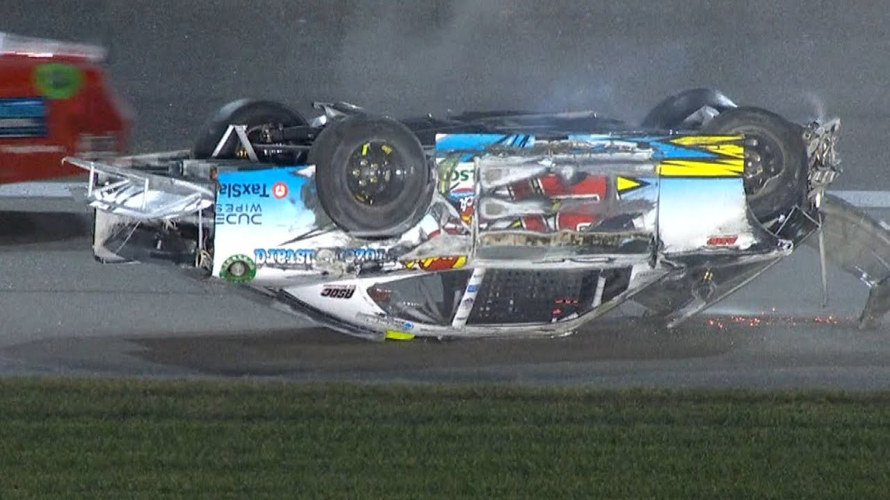 Every airborne NASCAR crash of 2020 (As of Kansas Lottery 300) - YouTube