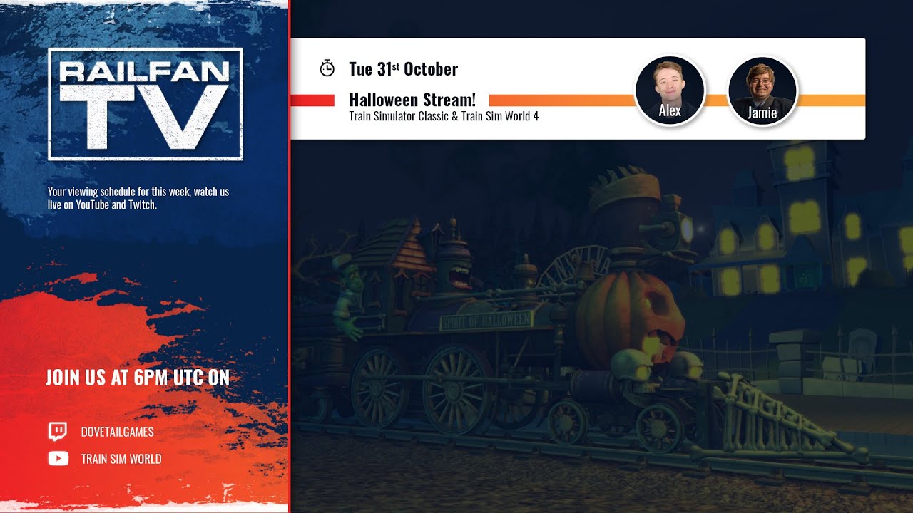 Train Simulator Classic - Terrifying Halloween Special! - YouTube