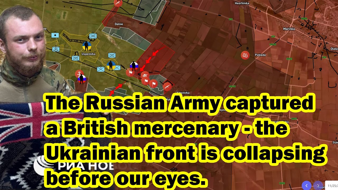 The Russian Army captured a British mercenary - the Ukrainian front is ...