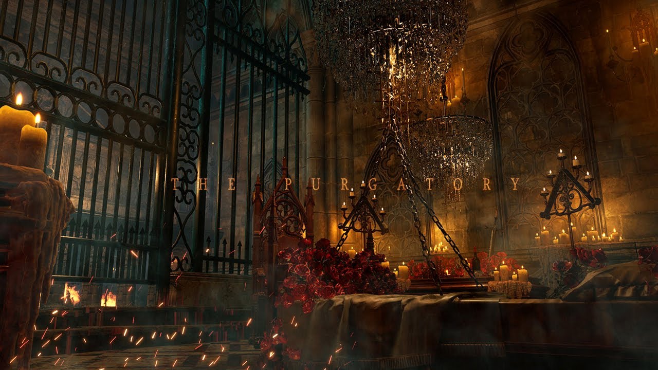 The Purgatory🖤 l Dark Gothic Atmosphere For Halloween (4K) - YouTube
