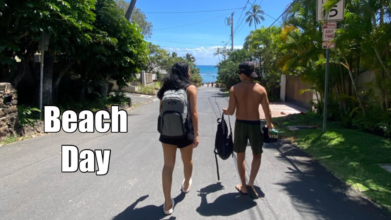 Beach Day Vlog - YouTube
