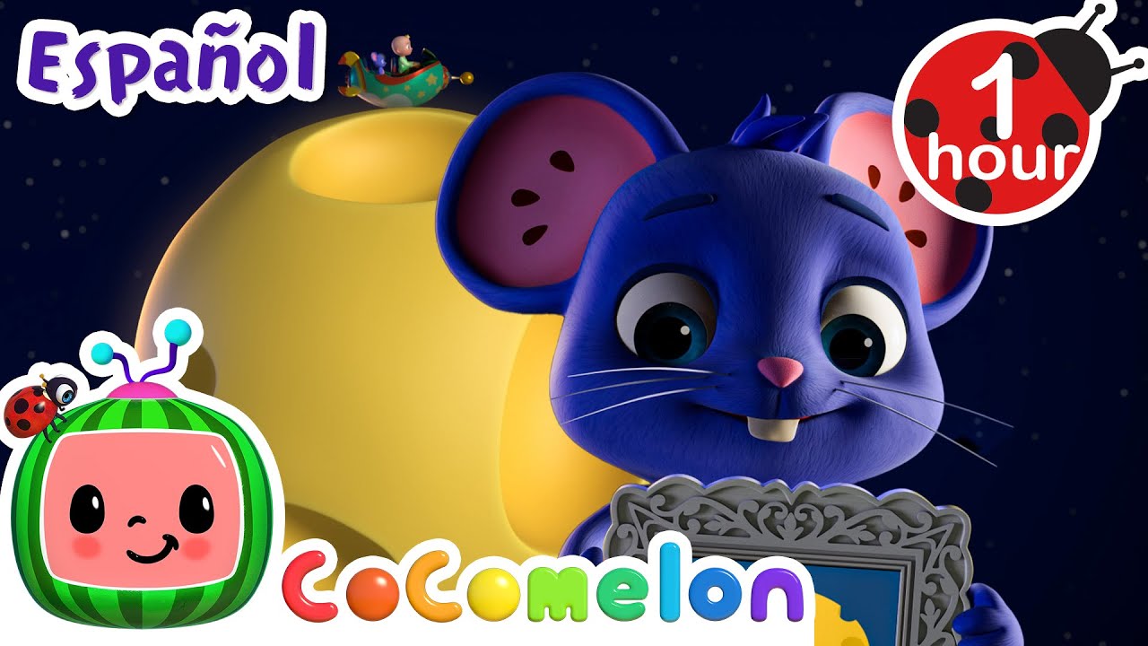 El cohete a la luna de Mimi | CoComelon y los animales 🍉| Dibujos ...