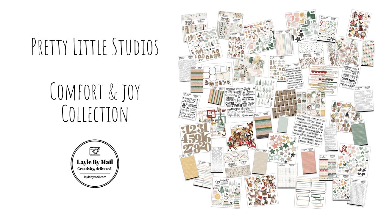Pretty Little Studios | Comfort & Joy Collection | Unboxing - YouTube