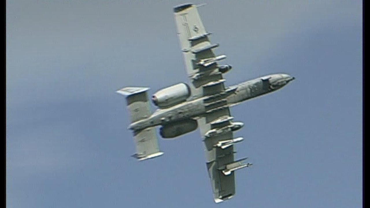 2 Fairchild Republic A/OA10C Thunderbolt II at RAF Holbeach 15/08/2011 ...