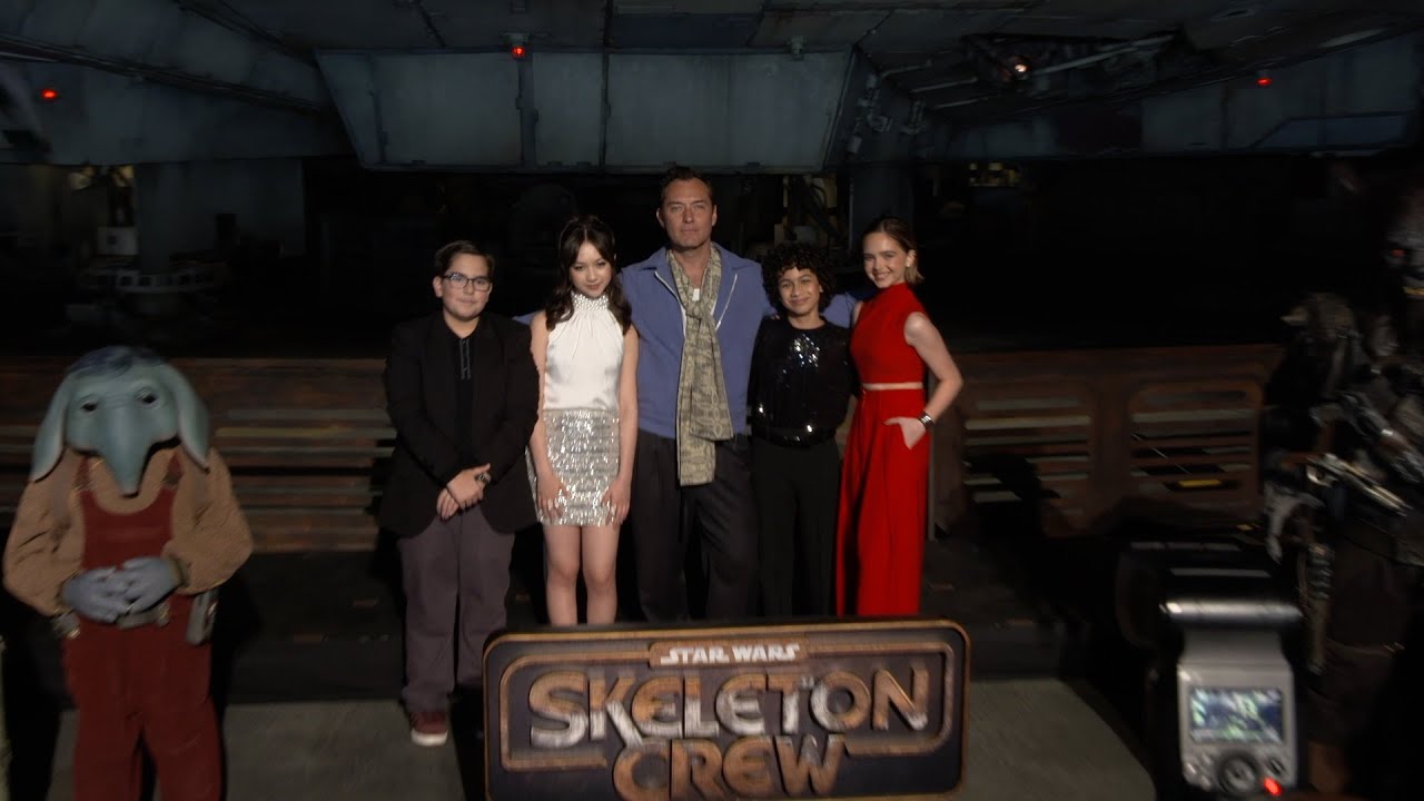 "Star Wars: Skeleton Crew" World Premiere Red Carpet - YouTube