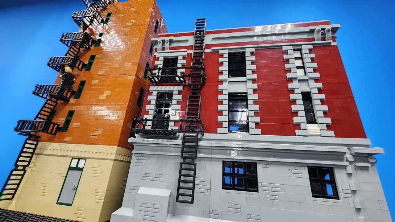 How to Build a Lego Fire Escape - YouTube
