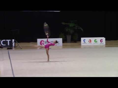 Beth Strickland 1st Place Level 9 Hoop - 2016 NZ National Championships