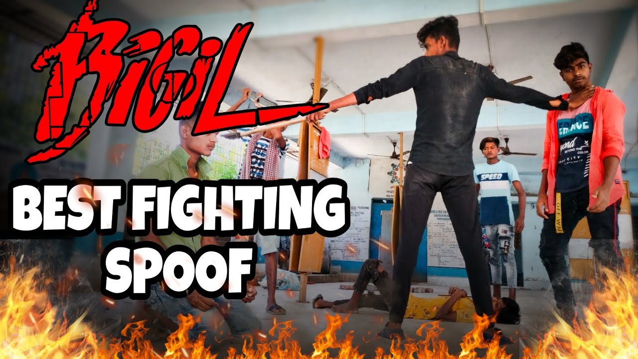 Bigil movie scene spoof | Bigil movie last fight Spoof | Happy Birthday ...