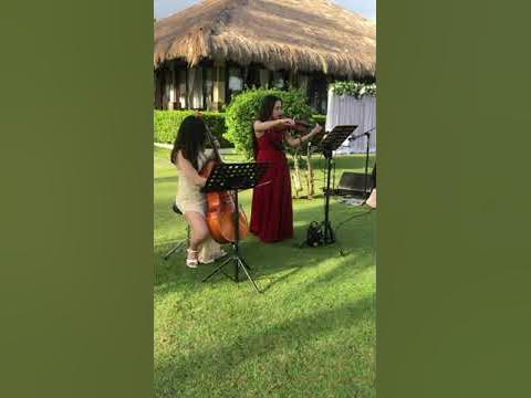 Can't Help Falling Inlove Strings Duo- Isabel Iris & Shekinah Sofia - YouTube