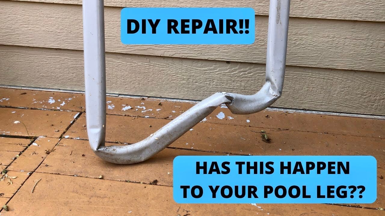 DIY - Pool Leg Repair - YouTube
