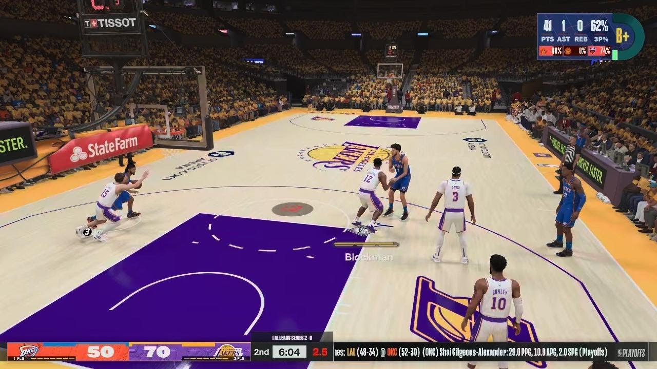 NBA 2K24 Poster Dunk on Chet Holmgren and Josh Giddey - YouTube