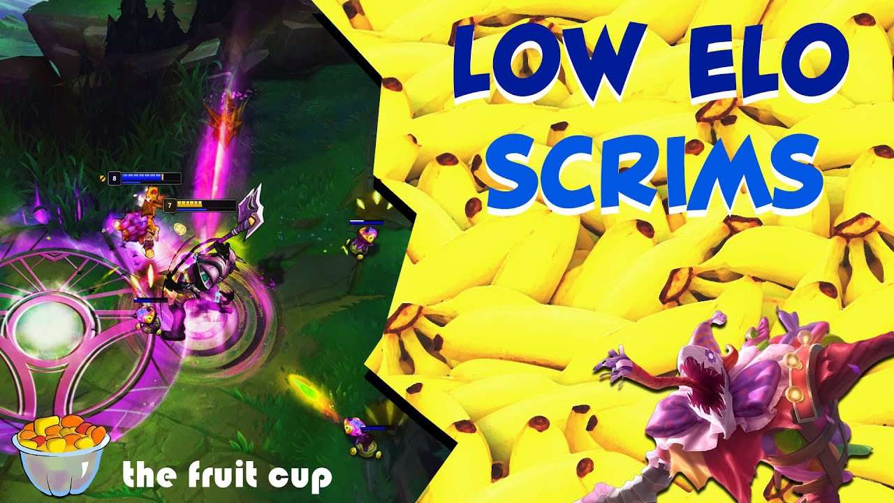 Low Elo Tournament Scrim Fiesta - YouTube