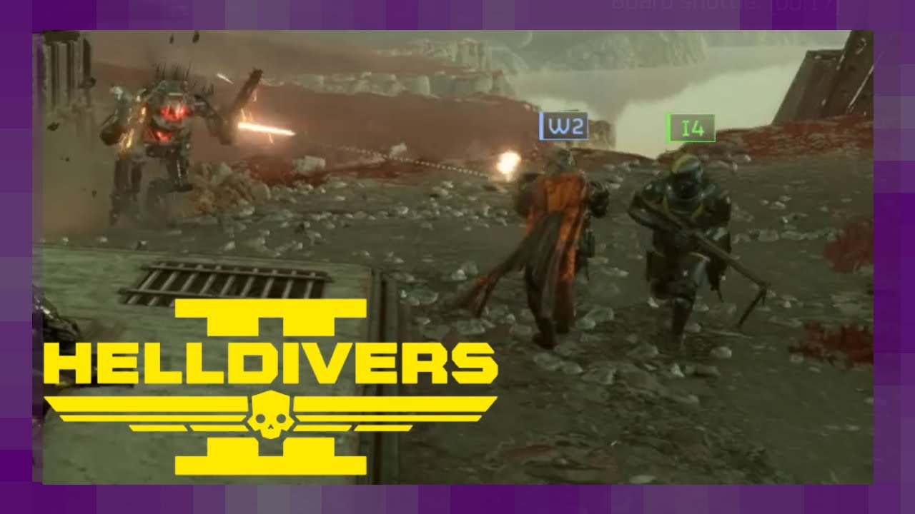 Helldivers 2: Here Is My Saber Here Is My Sword - YouTube