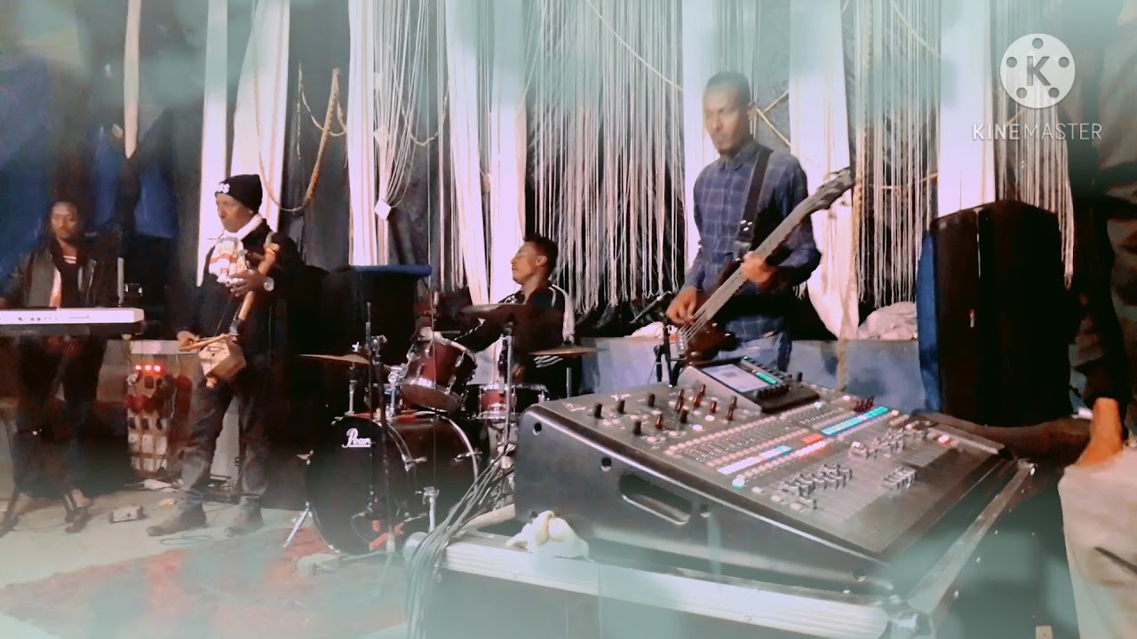 Ethiopian music live band on stage With SAMI ADDIS HAGERAN ARESAM - YouTube