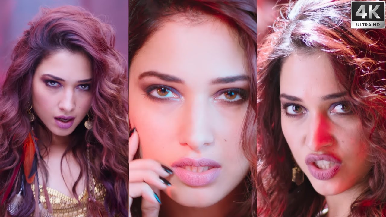 TAMANNAAH in SWING ZARA | Song Review | 4K60fps - YouTube