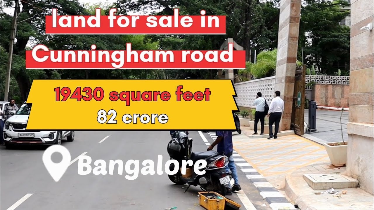 Land for sale in Cunningham road Bangalore - YouTube